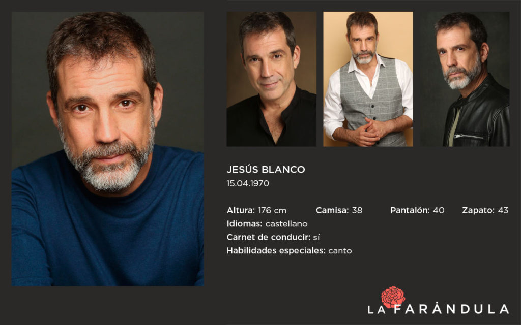 Jesús Blanco - La Farándula Actores Madrid | Agencia de actores